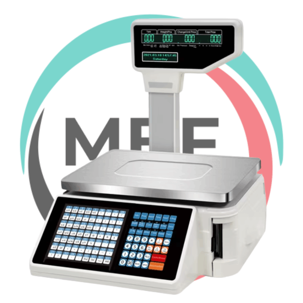 BALANZA ETIQUETADORA NVK TM-A – MBF – Grupo Empresarial